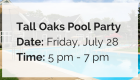 Tall Oaks Pool Party | Hirschfeld